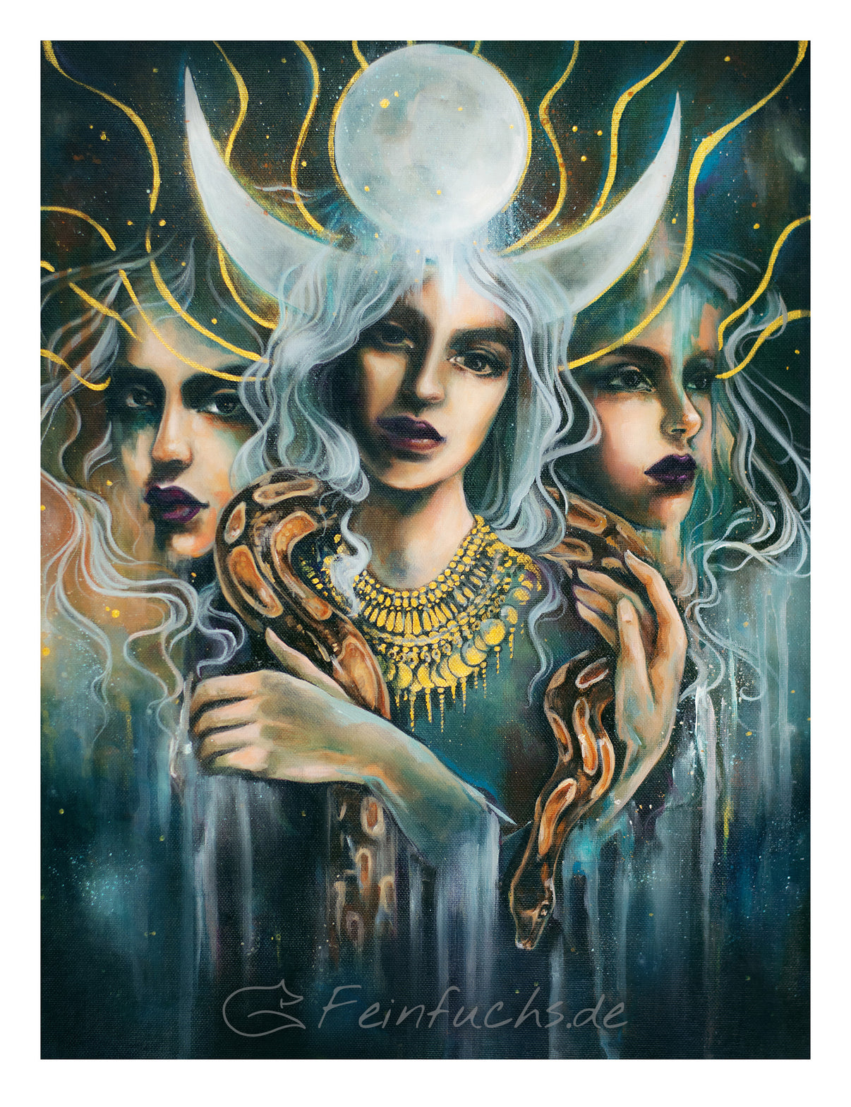 Fine Art Print Göttin Hekate – Feinfuchs